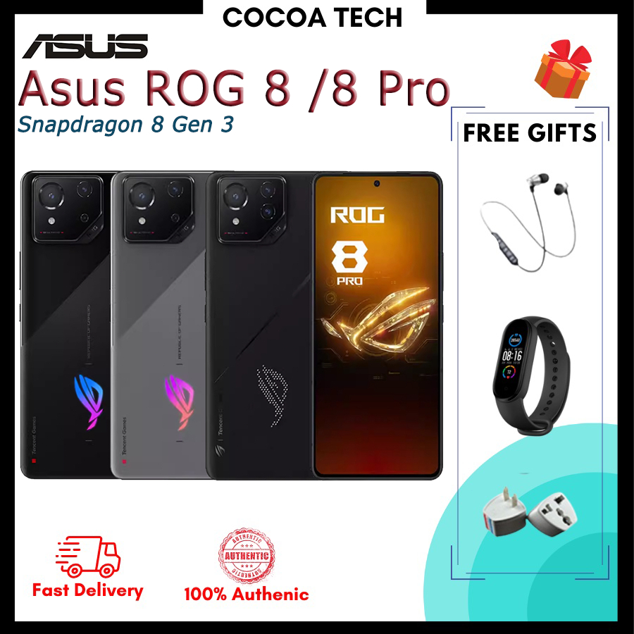 (Global Rom)Asus ROG 8 Pro /Asus ROG 8 Snapdragon 8 Gen 3 AMOLED 165hz ...