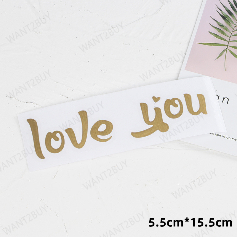 18-36 inch DIY Happy Birthday BOBO Balloon Belon Sticker Love You ...