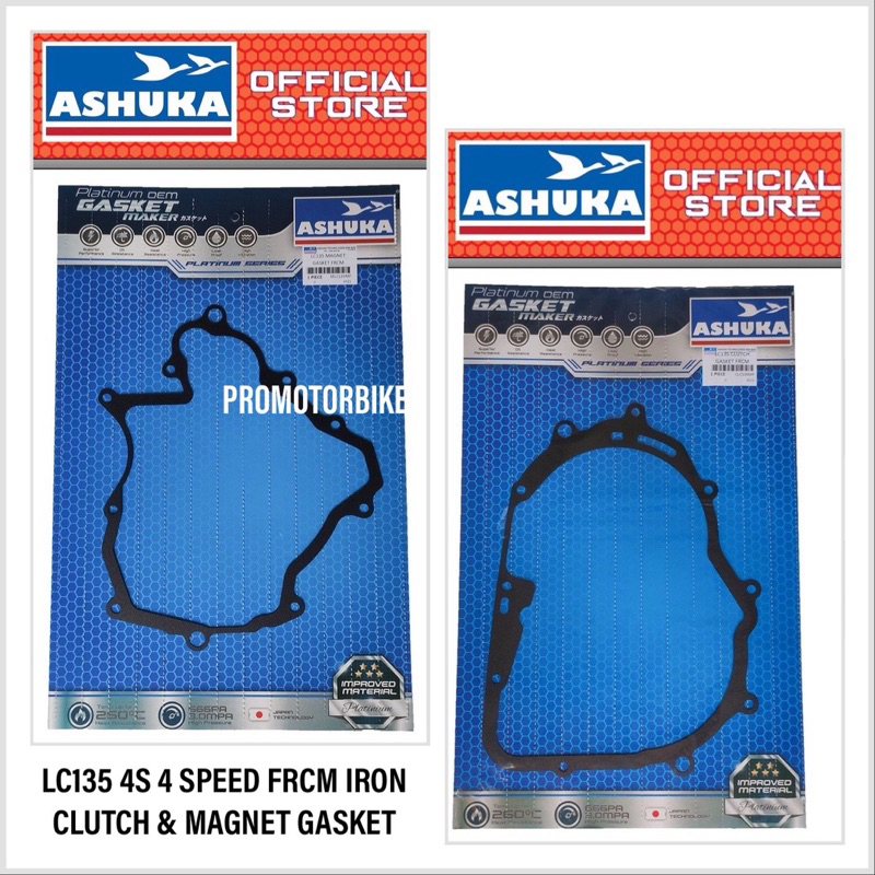 YAMAHA 135LC LC135 4SPEED LC4S 4 SPEED CLUTCH GASKET CLUTCH COVER ...
