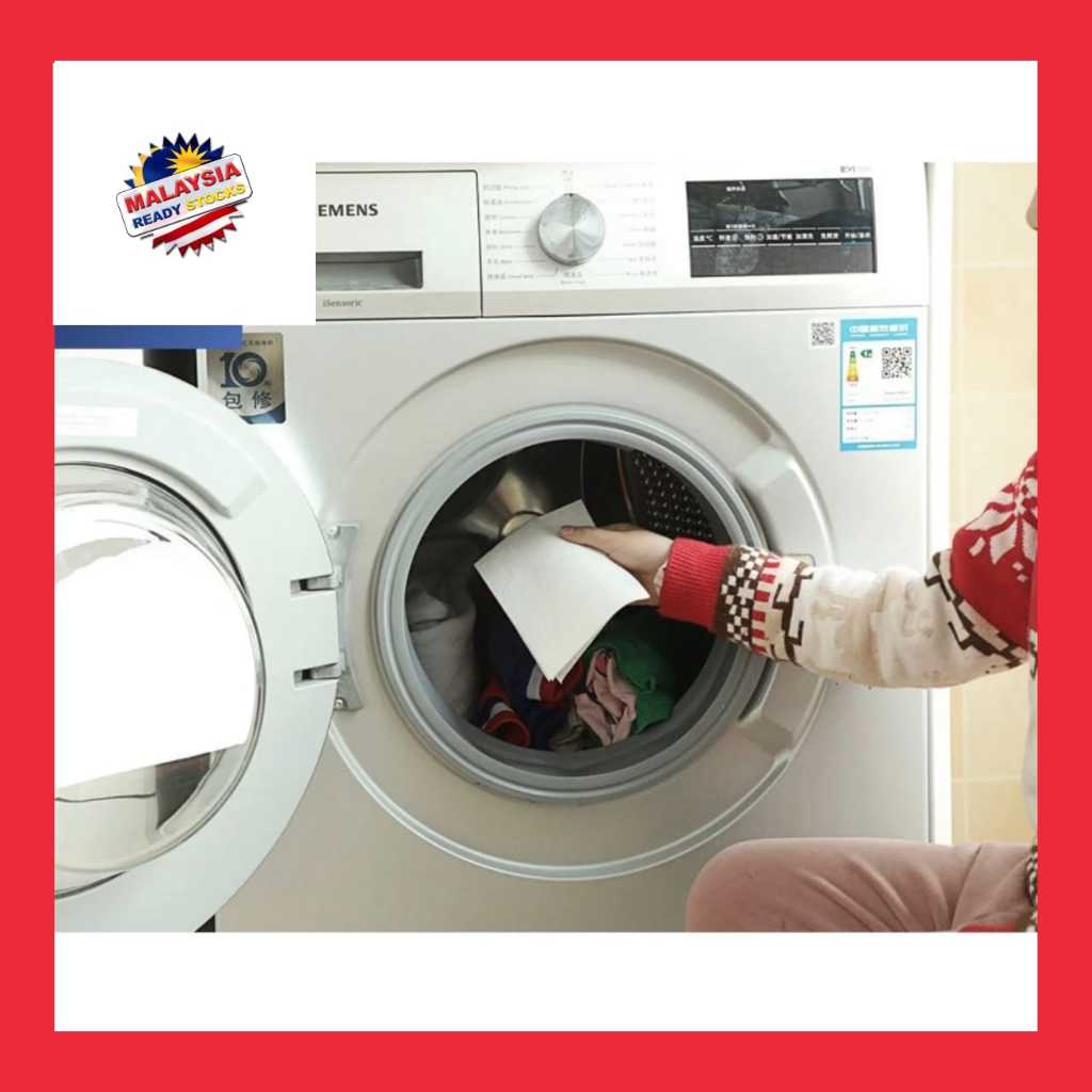 24pcs Laundry Tablets Anti Dyeing Laundry Paper Anti-Staining Clothes ...