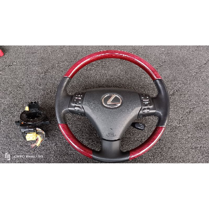 JDM Toyota Harrier Steering Wheel Wooden MCU30 ACU30 | Shopee Malaysia