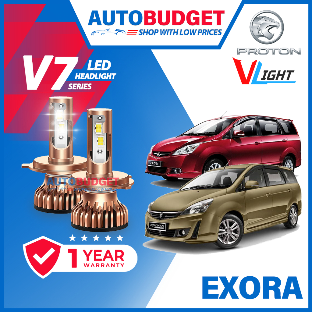 Super Bright PROTON Exora V7 V6 V9 VLight Premium LED Car Exora Bold ...