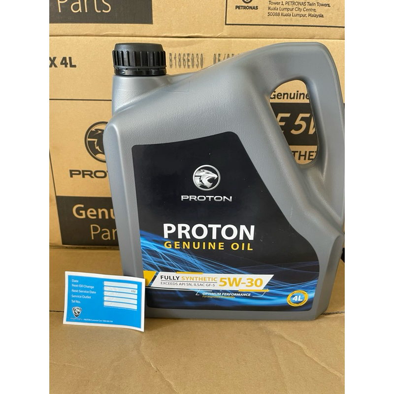 [PROTON]PETRONAS 5W30(4L) Fully synthetic Engine Oil / 15w40 semi ...
