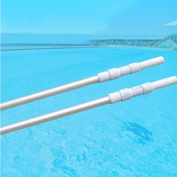 Swimming Pool Heavy duty Telescopic Pole 16 Foot(2 Stage) Universal ...