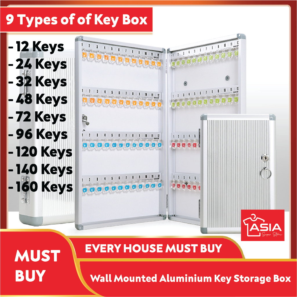 Key Box Storage Key Management for Keys Cabinet Multipurpose Kotak ...