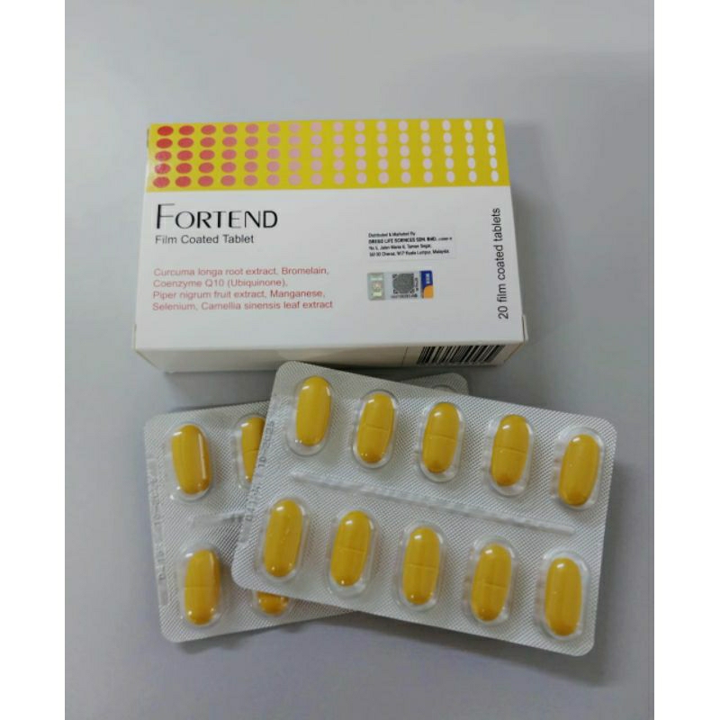Exp 2/2027 Fortend 20's controls inflammation repairs tendon protects ...