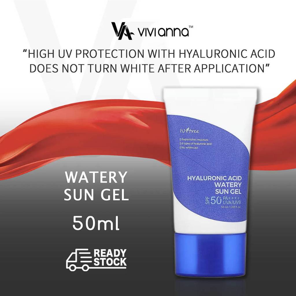 Korea Isntree Sunscreen 50ml, Isntree Hyaluronic Acid Watery Sun Gel ...