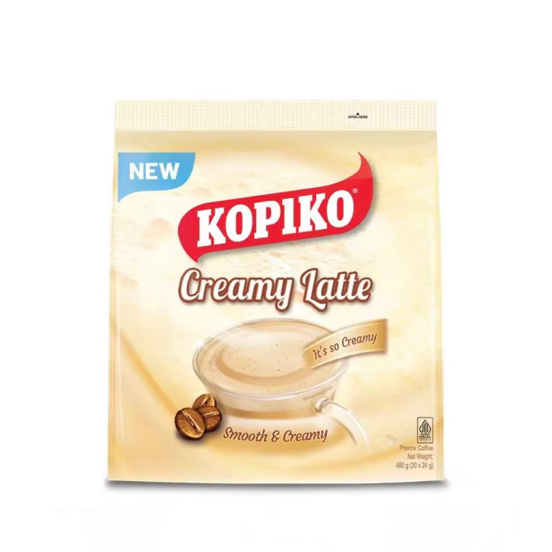KOPIKO Creamy Latte instant coffee 3in1 (Loose pack) | Shopee Malaysia