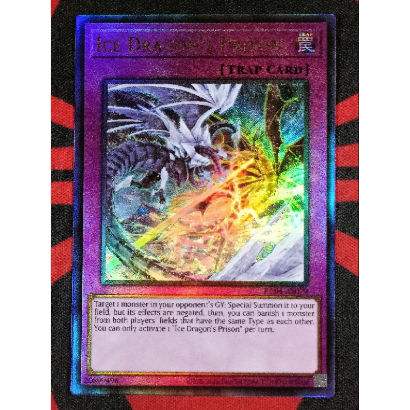 YUGIOH KONAMI RC04-AE079 "Ice Dragon's Prison" (Ultimate Rare/Secret Rare/Super Rare) | Shopee ...