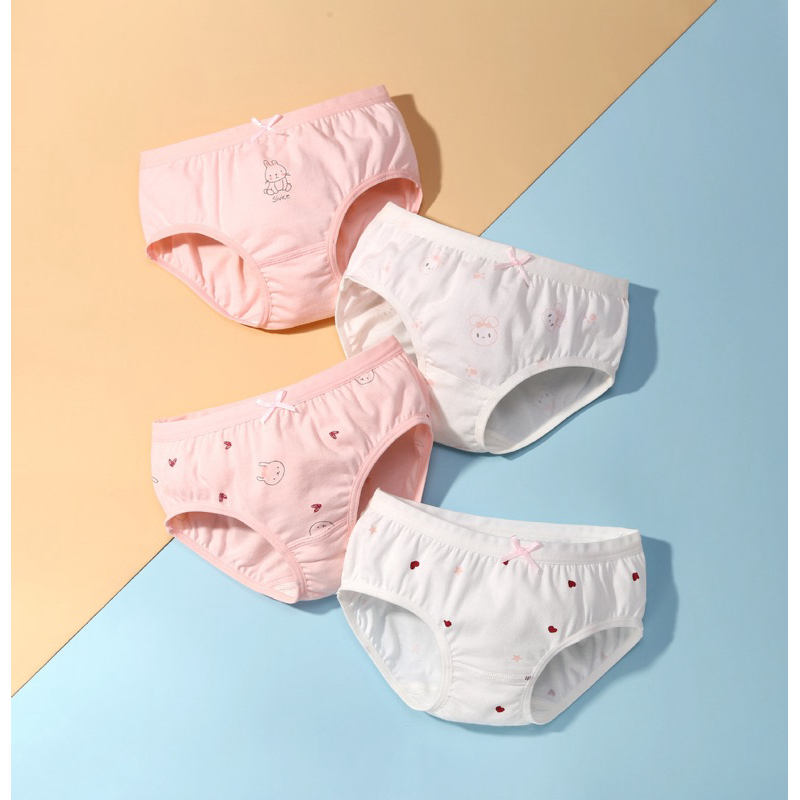 8kg-37.5kg (4024 & 4025) Baby Girl Cotton Underwear /Kids Panties/Seluar Dalam Kanak Kanak /Girl ...