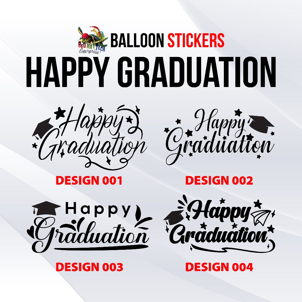 HAPPY GRADUATION - STICKER SURPRISE /Graduation | Shopee Malaysia