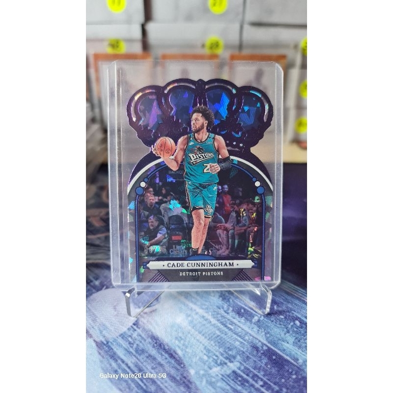PANINI NBA CARD CROWN ROYALE CADE CUNNINGHAM 08/25 NUMBERIC | Shopee ...