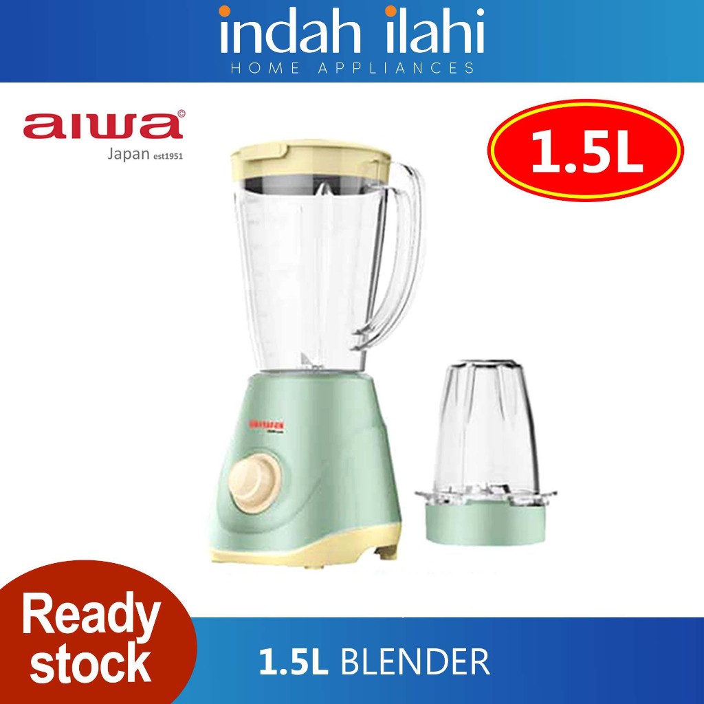Aiwa Pengisar (1.5L) Blender With Dry Mill AW-813B | Shopee Malaysia