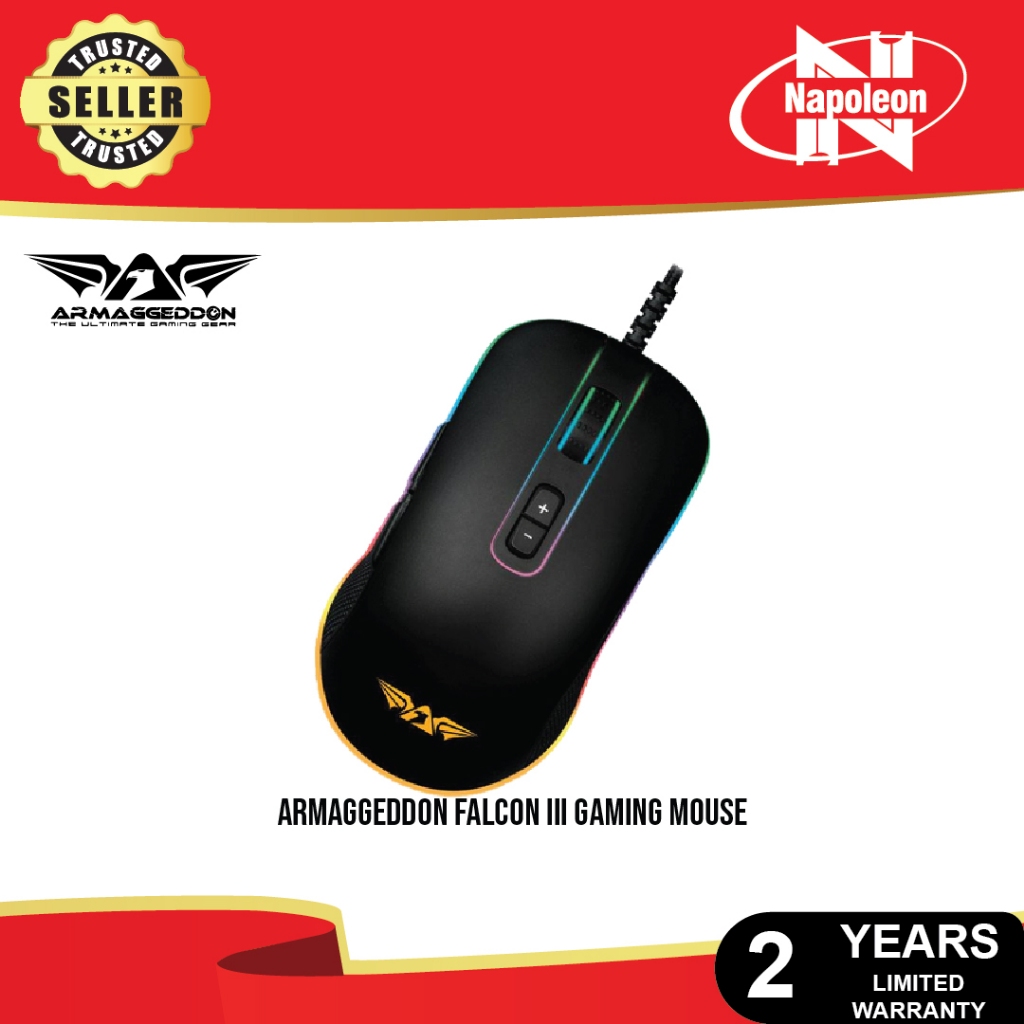 ARMAGGEDDON FALCON III GAMING MOUSE | Shopee Malaysia