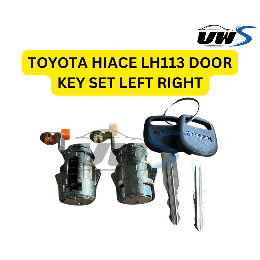 TOYOTA HIACE LH113 DOOR KEY SET LEFT RIGHT | Shopee Malaysia