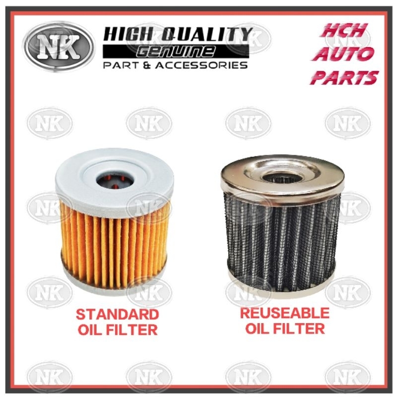 OIL FILTER (RACING REUSEABLE & STD) - SUZUKI - SMASH 110/SMASH REVO ...