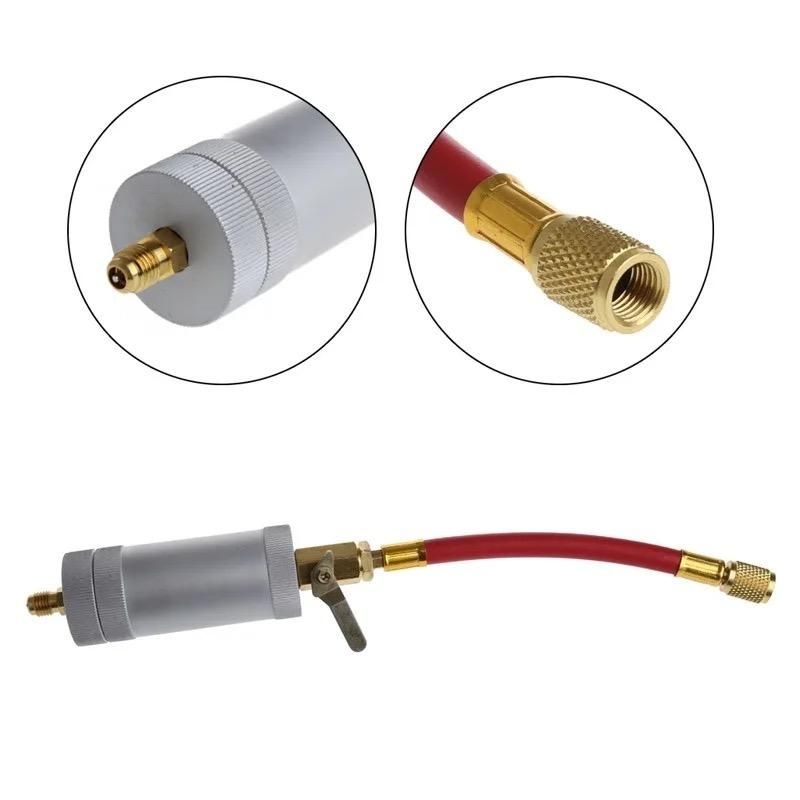 air cond compressor Oil And Dye Injector tools 1/4" Sae Connector Tool ...