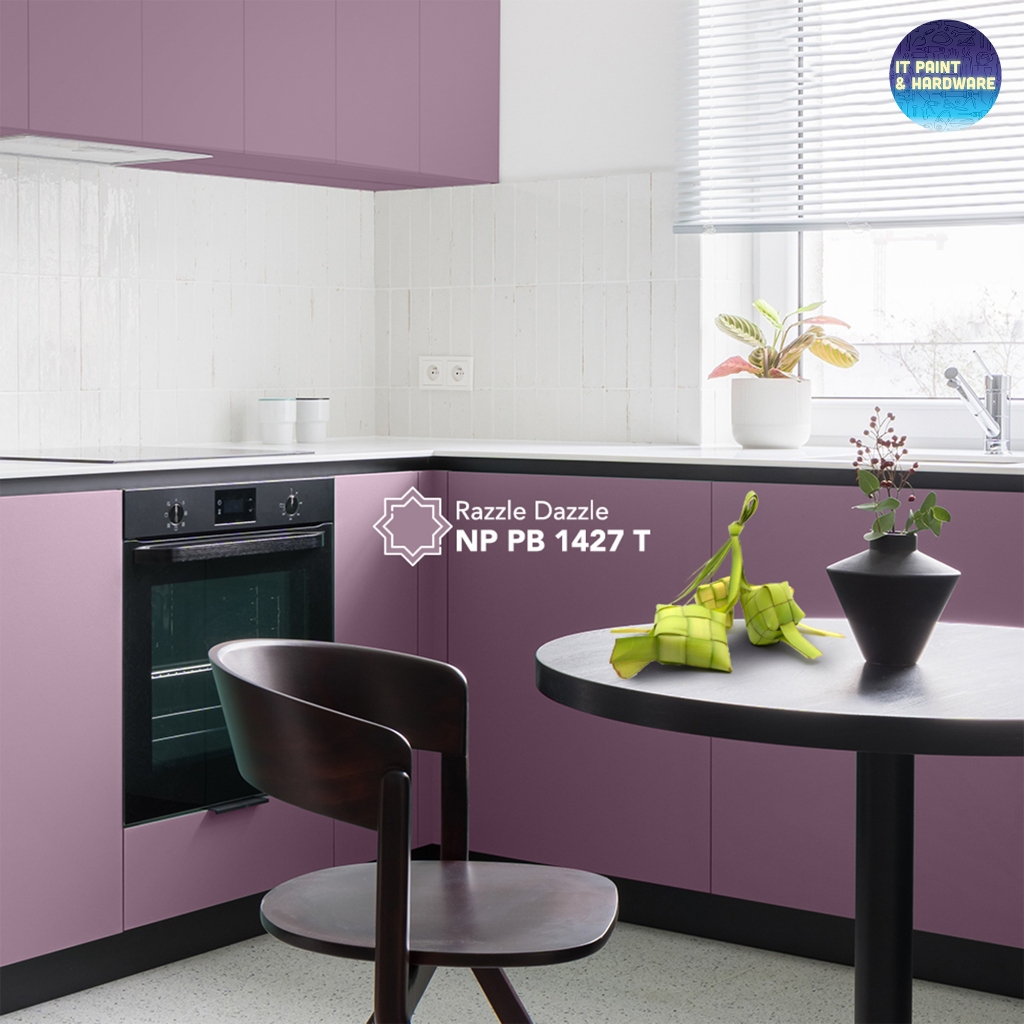 [1427T Razzle Dazzle]1 Liter MCI Paint x Nippon Interior Colour Paint for Indoor Cat Dalaman ...