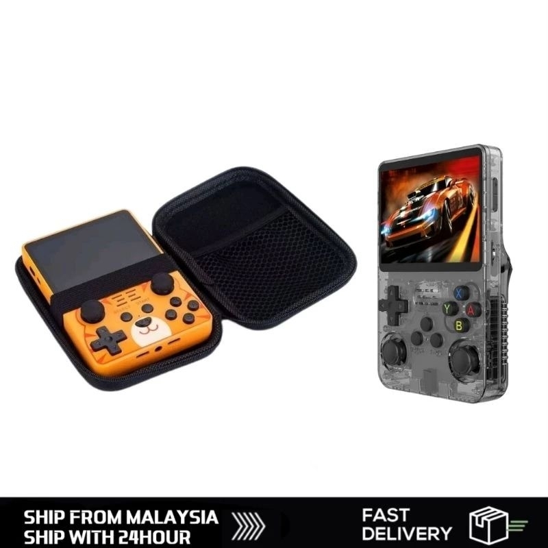 R36S Carrying Case Small Bag for Gaming Console Bag RG35XX MIYOO MINI ...