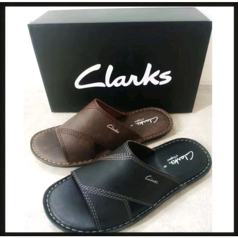 Clarks Sandal, Pure Leather, Sandal Kulit Clarks, Kasut Kulit Clarks ...