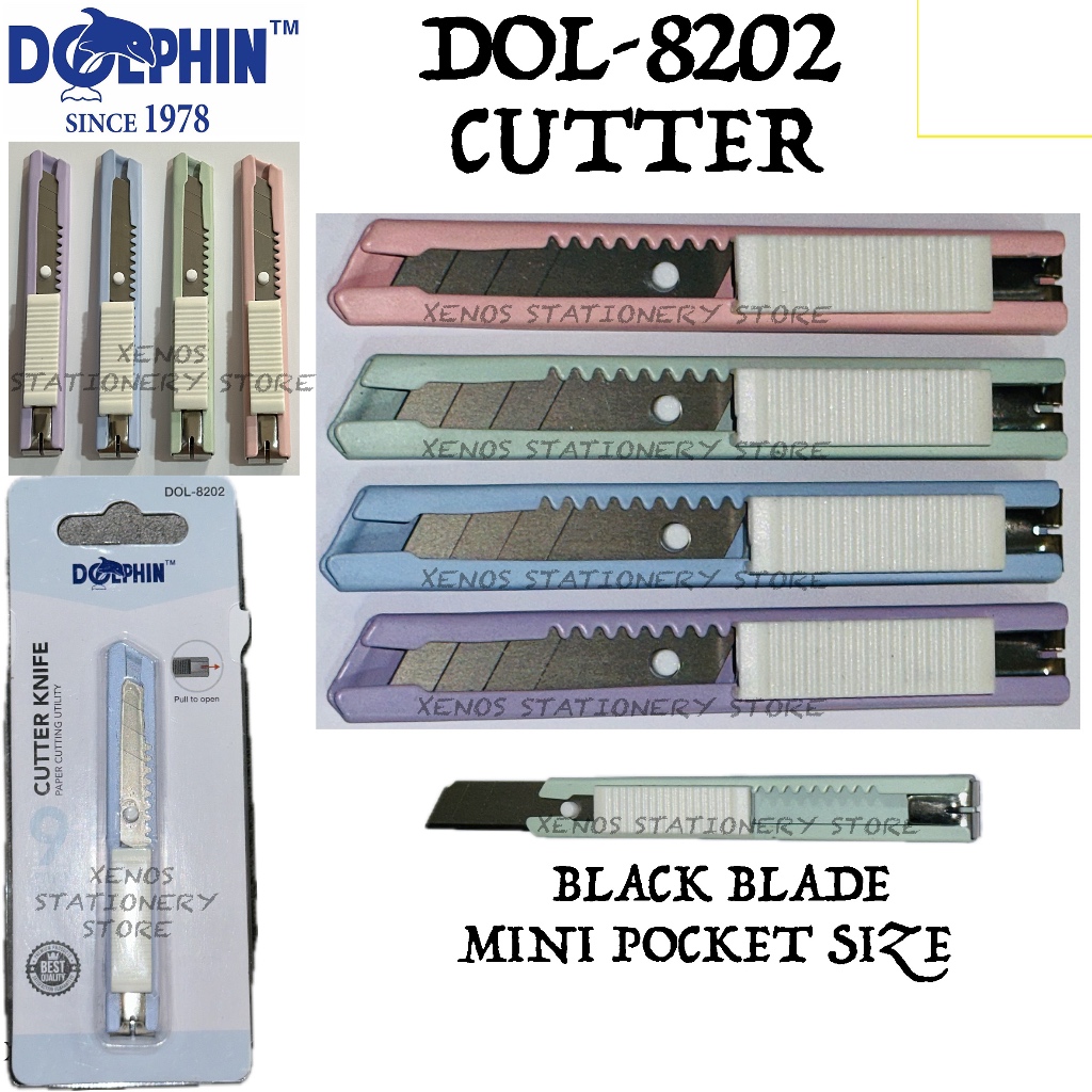 DOLPHIN MINI CUTTER KNIFE DOL-8202 / DOLPHIN DOL-8202 MINI CUTTER KNIFE ...