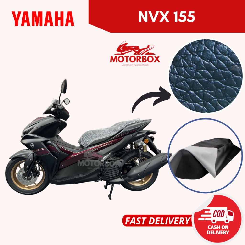 YAMAHA SEAT COVER NVX 155 - NVX155 TEMPAT DUDUK REPLACEMENT KAIN SARUNG ...
