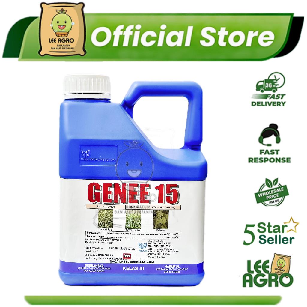 GENEE 15(GLUFOSINATE AMMONIUM 13.5%)RACUN RUMPUT BASTA/KENBAST/CH ...