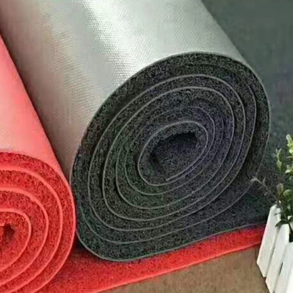 Karpet Alas Kaki Nail Spike Waterproof Coil Mat Car Large Roll Carpet ...