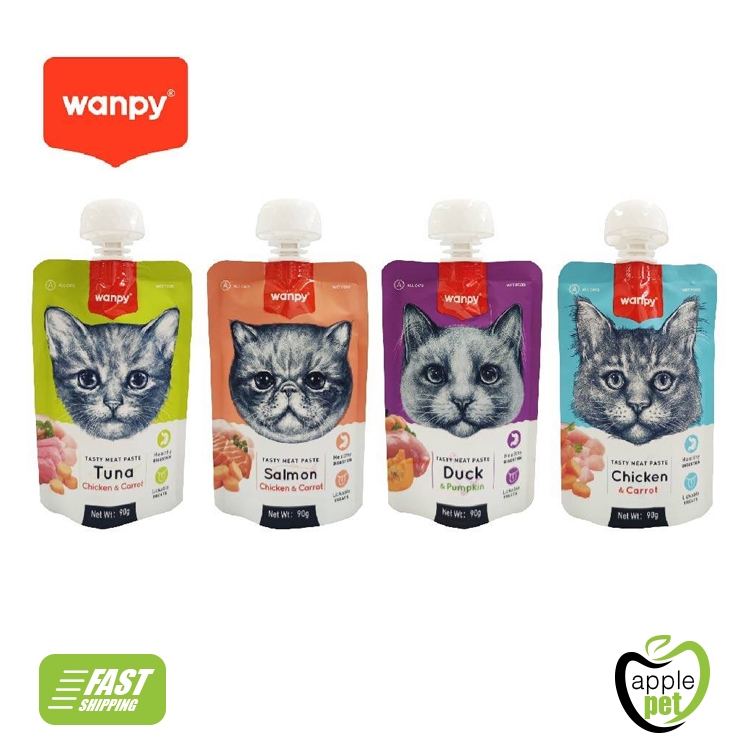 Wanpy Fresh Meat Lickable Treats 90g ( Cat ) | Shopee Malaysia