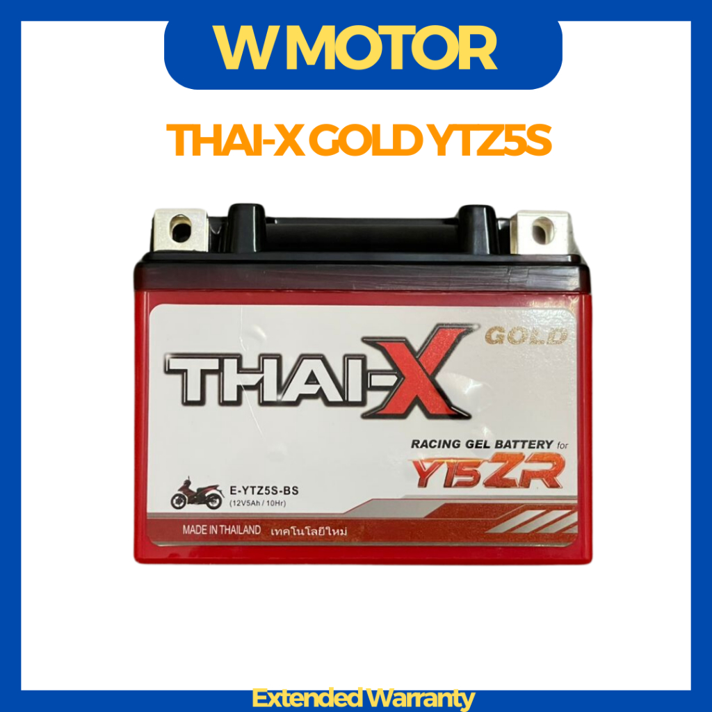 THAI-X GOLD YTZ5S BATERI MOTORSIKAL THAI X BATTERY | Shopee Malaysia