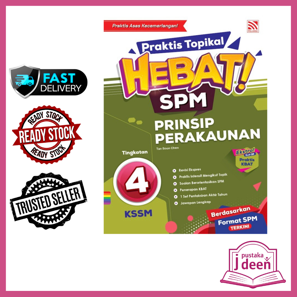 JDEEN BUKU LATIHAN PRINSIP PERAKAUNAN TINGKATAN 4 - PRAKTIS TOPIKAL HEBAT! | Shopee Malaysia