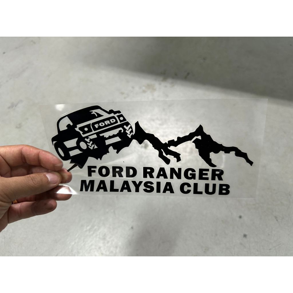 Ford Ranger Malaysia Club Sticker ( Limited Edition ) | Shopee Malaysia