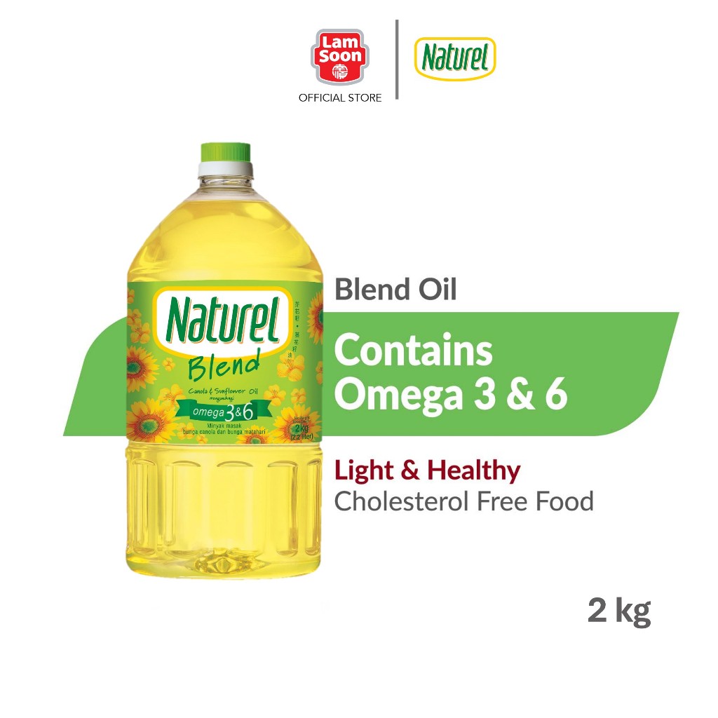 Naturel Blend Cooking Oil 2kg | Shopee Malaysia