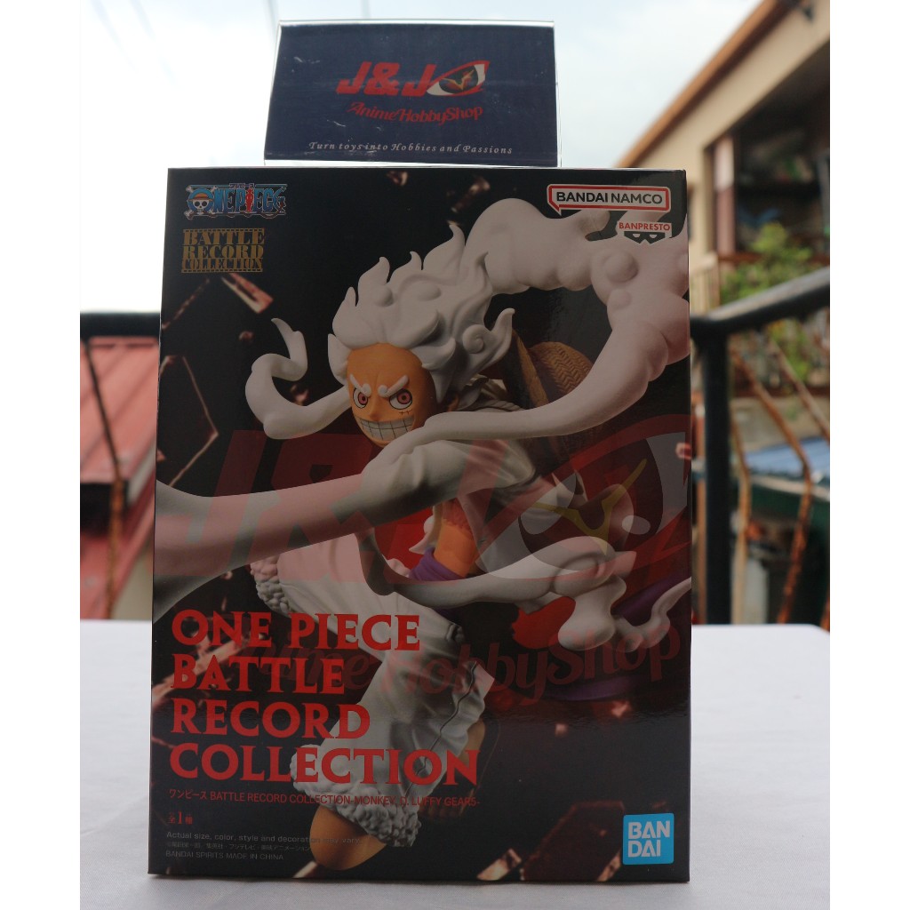 BANPRESTO ONE PIECE BATTLE RECORD COLLECTION MONKEY D LUFFY GEAR5 ...