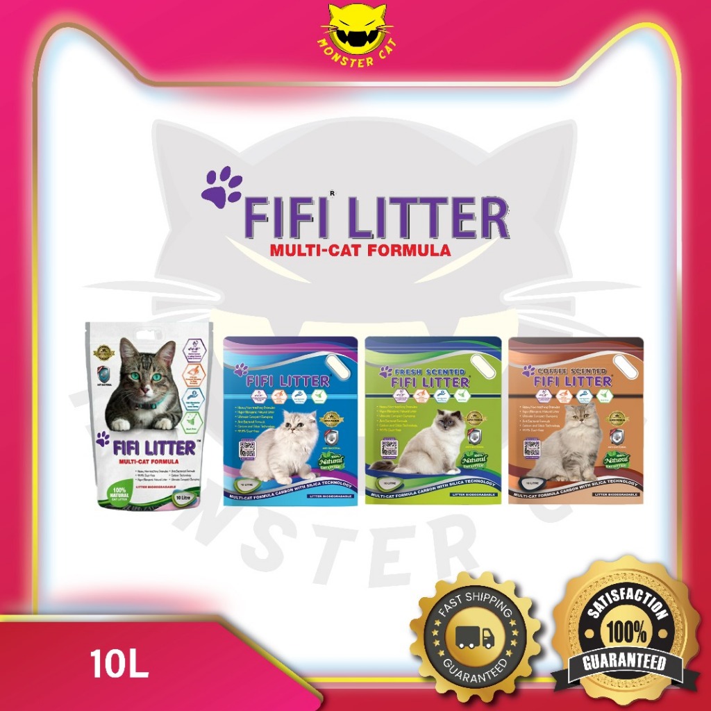 Fifi Litter Multi-Cat Formula 10L | Shopee Malaysia