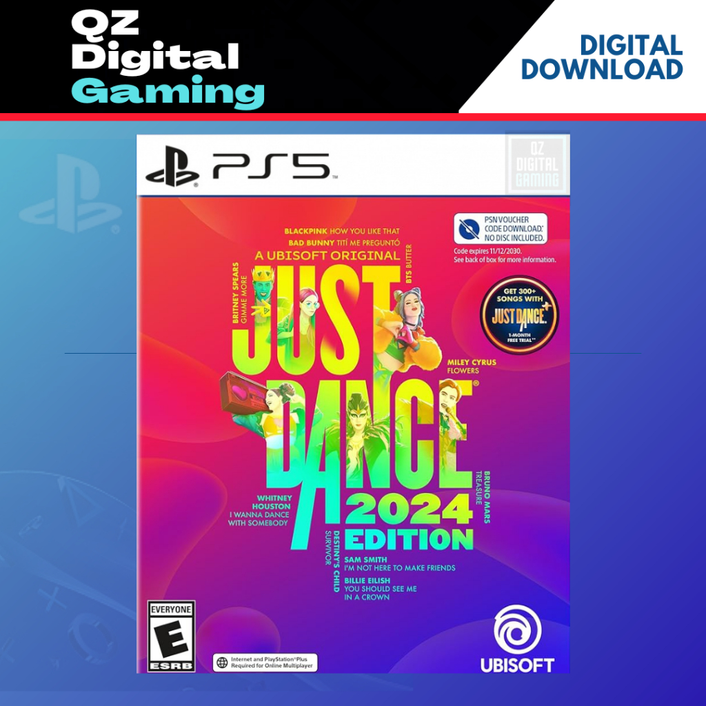 PS5 Just Dance 2024 Full Game Digital Download | Shopee Malaysia