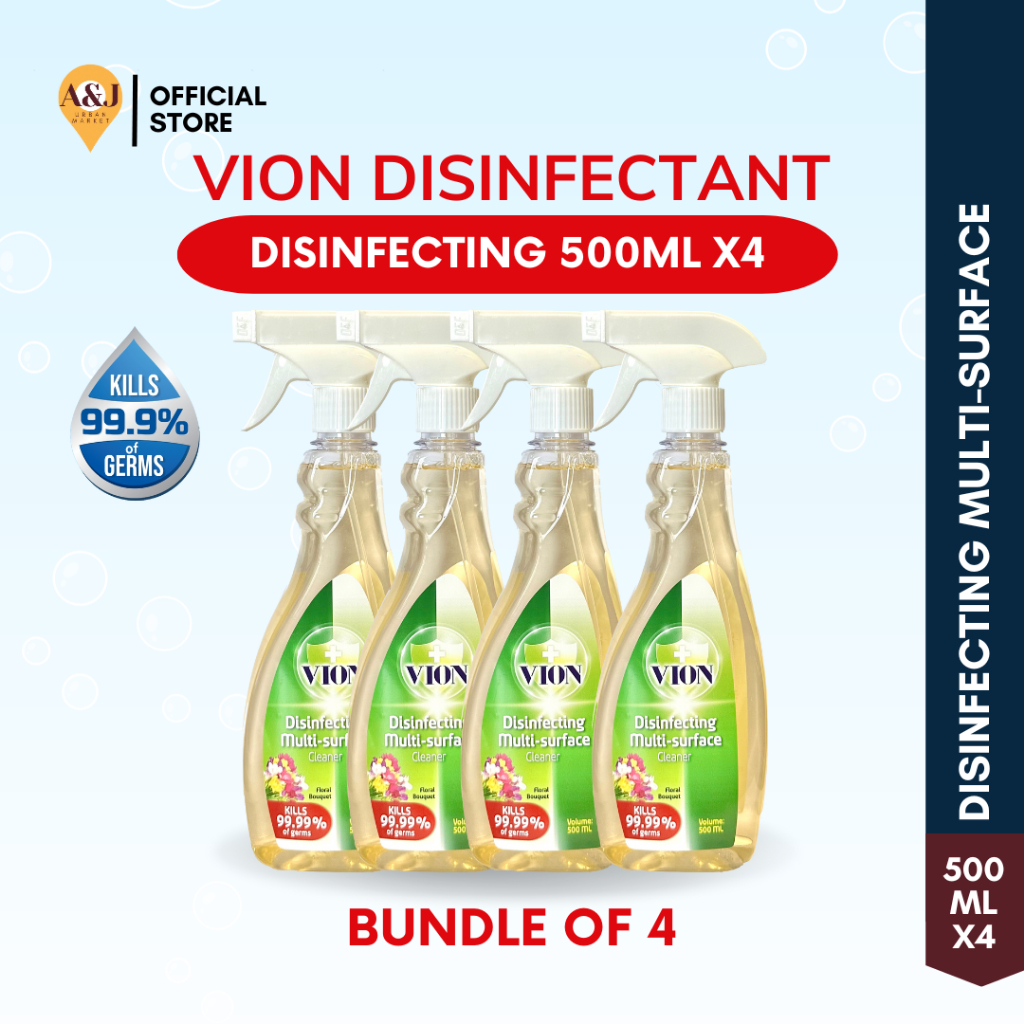 VION Disinfectant Spray: Disinfecting Multi-surface Cleaner Floral ...