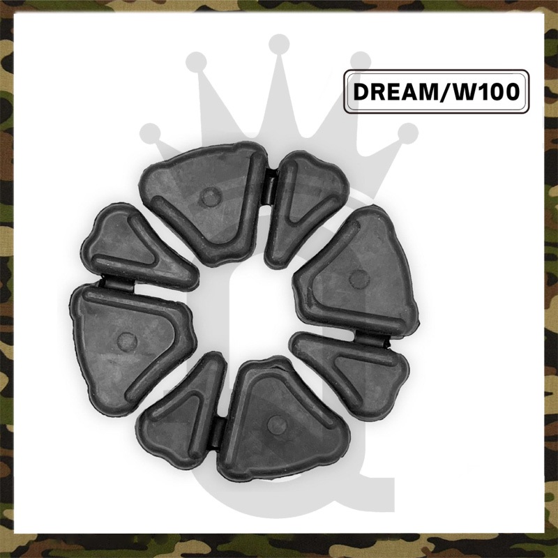 EX5 DREAM WAVE100 WAVE WAVE125 CLASS1 HUB RUBBER SET GETAH HUB DAMPER ...