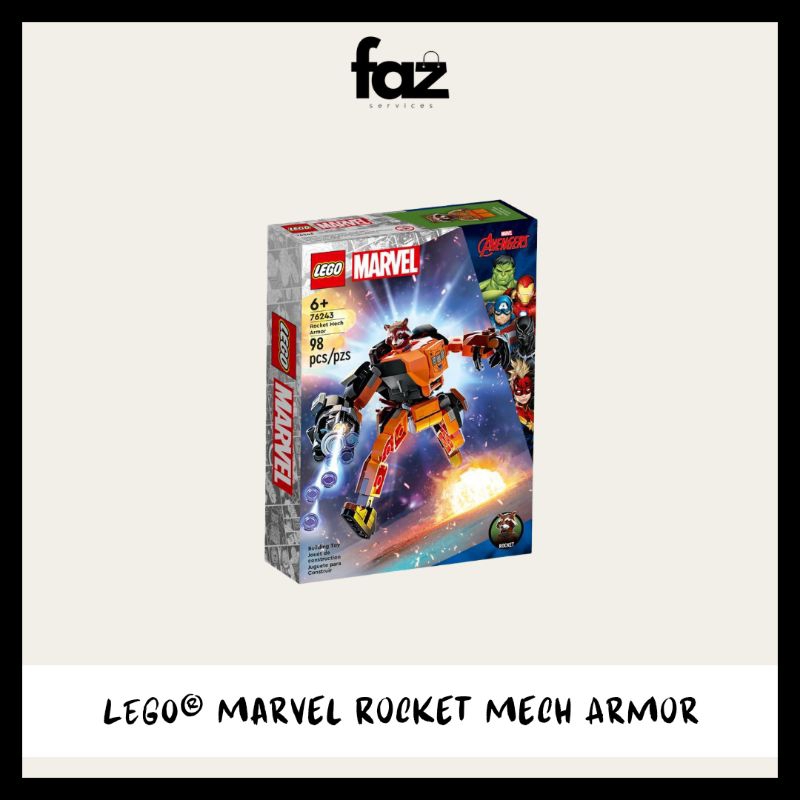 LEGO® Marvel Rocket Mech Armor | Shopee Malaysia