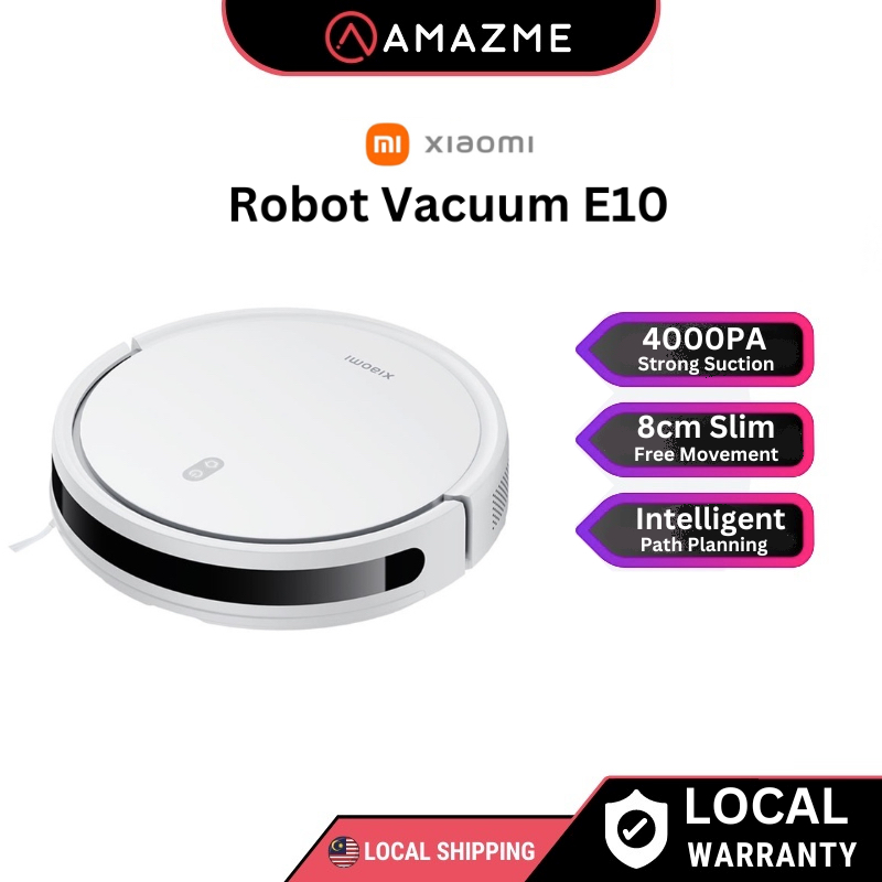 Xiaomi Mi Smart Robot Vacuum Cleaner E10 4000pa Sweep + Mop WiFi Clean ...