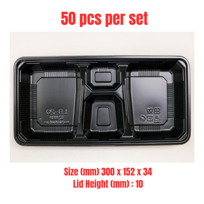 Hiro Food Japanese Technology LB-20 Disposable Food Container, Lunch box | Shopee Malaysia