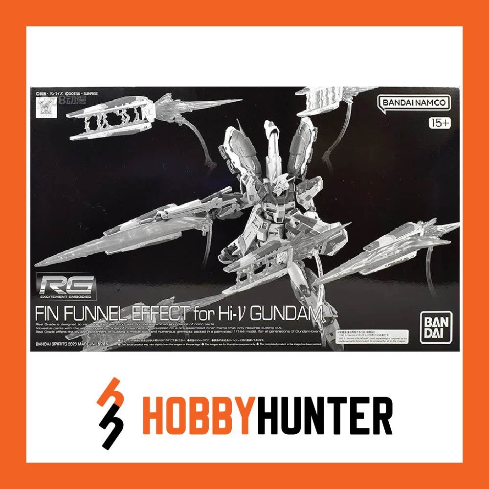 ( Stock Ready ) P-Bandai Fin Funnel Effect For RG Hi Nu Gundam | Shopee ...