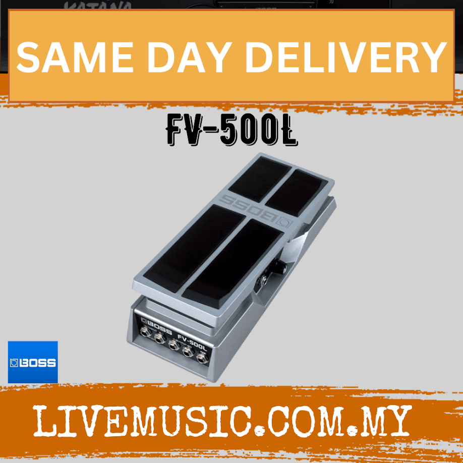 Boss FV-500L - Foot Volume Pedal (FV500H/FV500L/FV-500H/FV500) | Shopee Malaysia