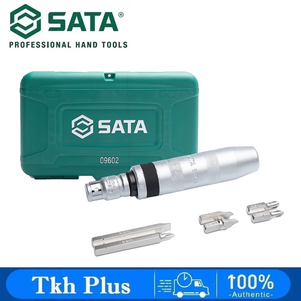 SATA 09602 8Pcs Heavy Duty Impact Screwdriver Set | Shopee Malaysia
