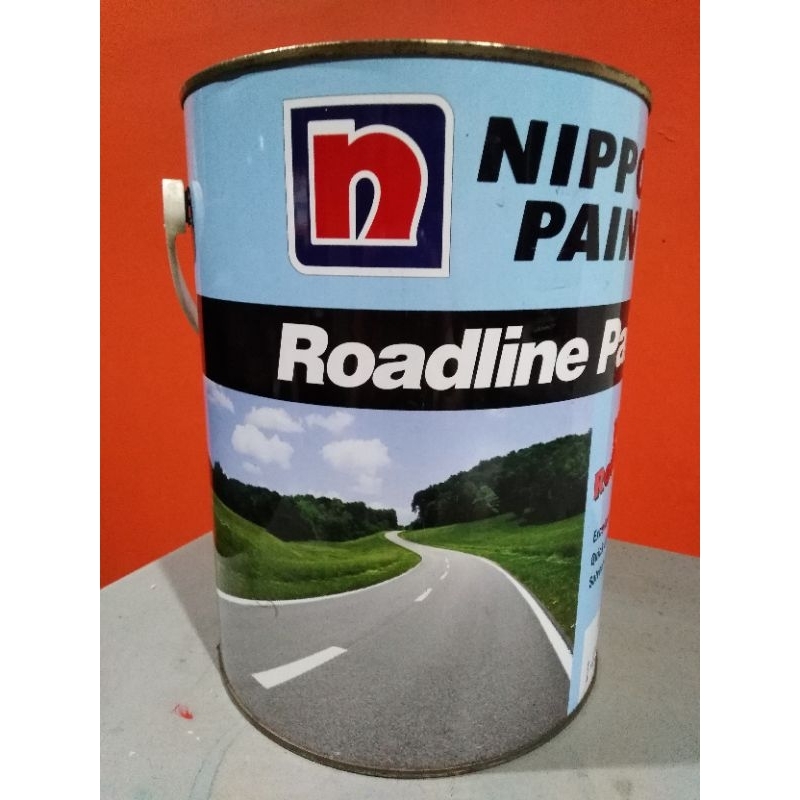 5L Nippon Roadline Paint - Non Reflective (ROAD LINE) | Shopee Malaysia