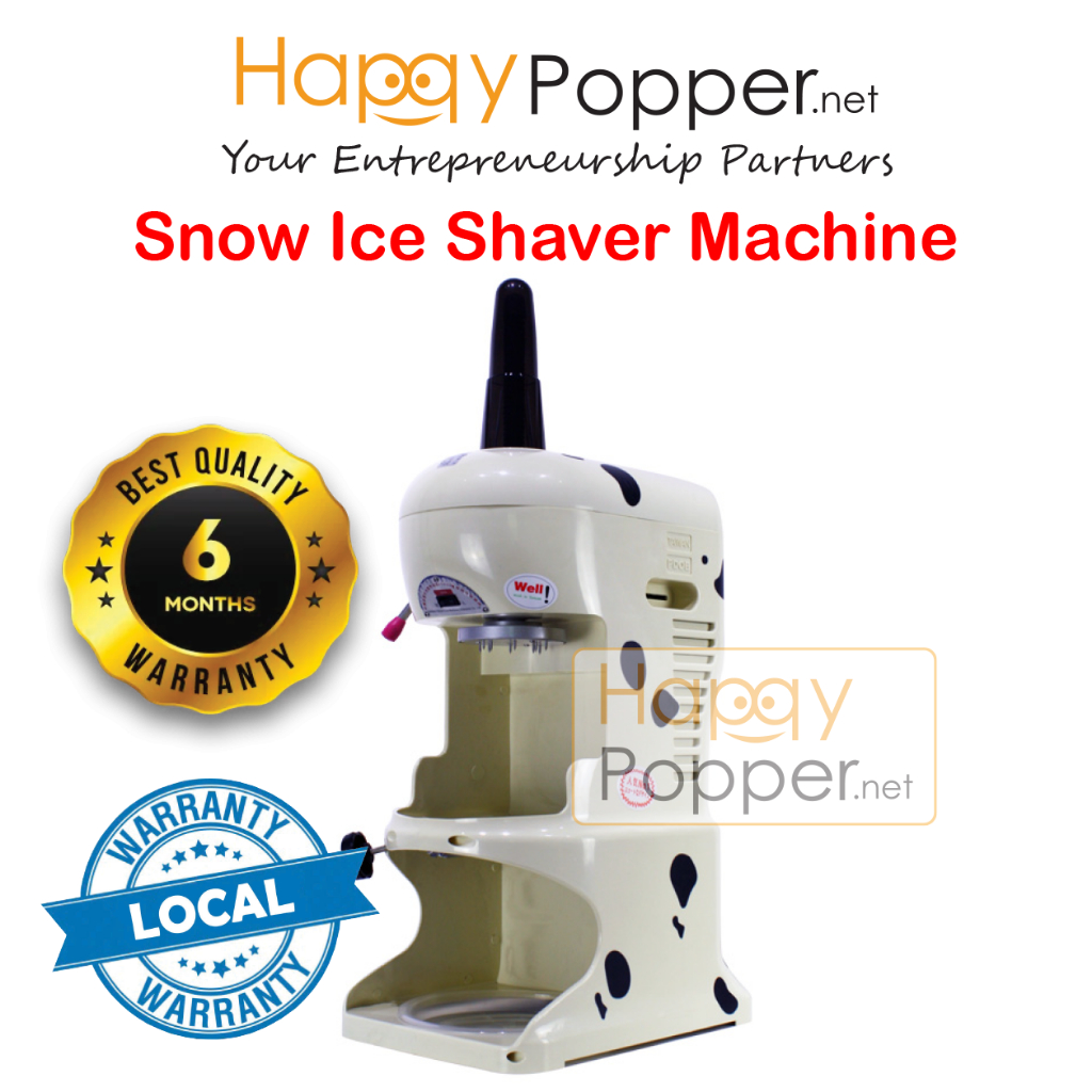 Happypopper Commercial Electric Snow Smoothie Ice Crusher Cendol ABC ...
