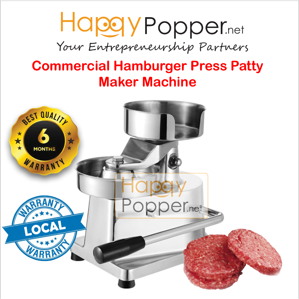 Happypopper Commercial Food Grade Stainless steel Daging Hamburger Beef ...