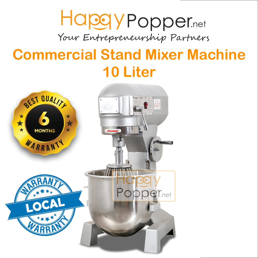 Happypopper Industrial Commercial Food Dough Stand Mixer Machine B10 10 ...