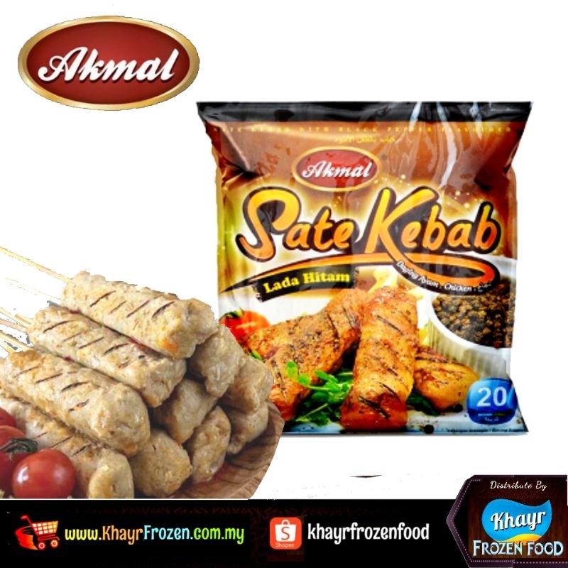 [Sate Kebab Akmal] distribute by Khayr Frozen Food No MSG | Gluten Free ...