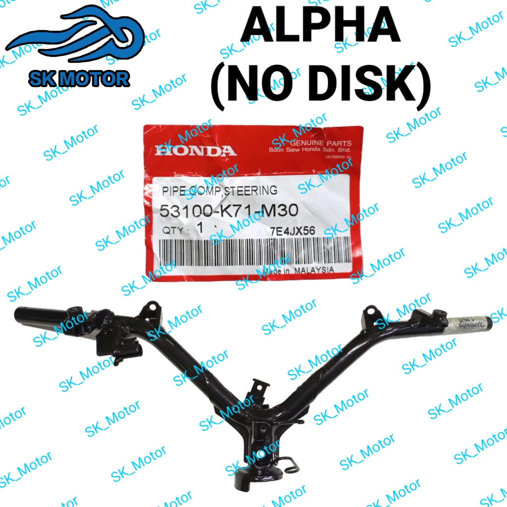 Honda ALPHA FI V1 V2 Original Handle Bar Handlebar 53100-K71-MC0 M30 ...